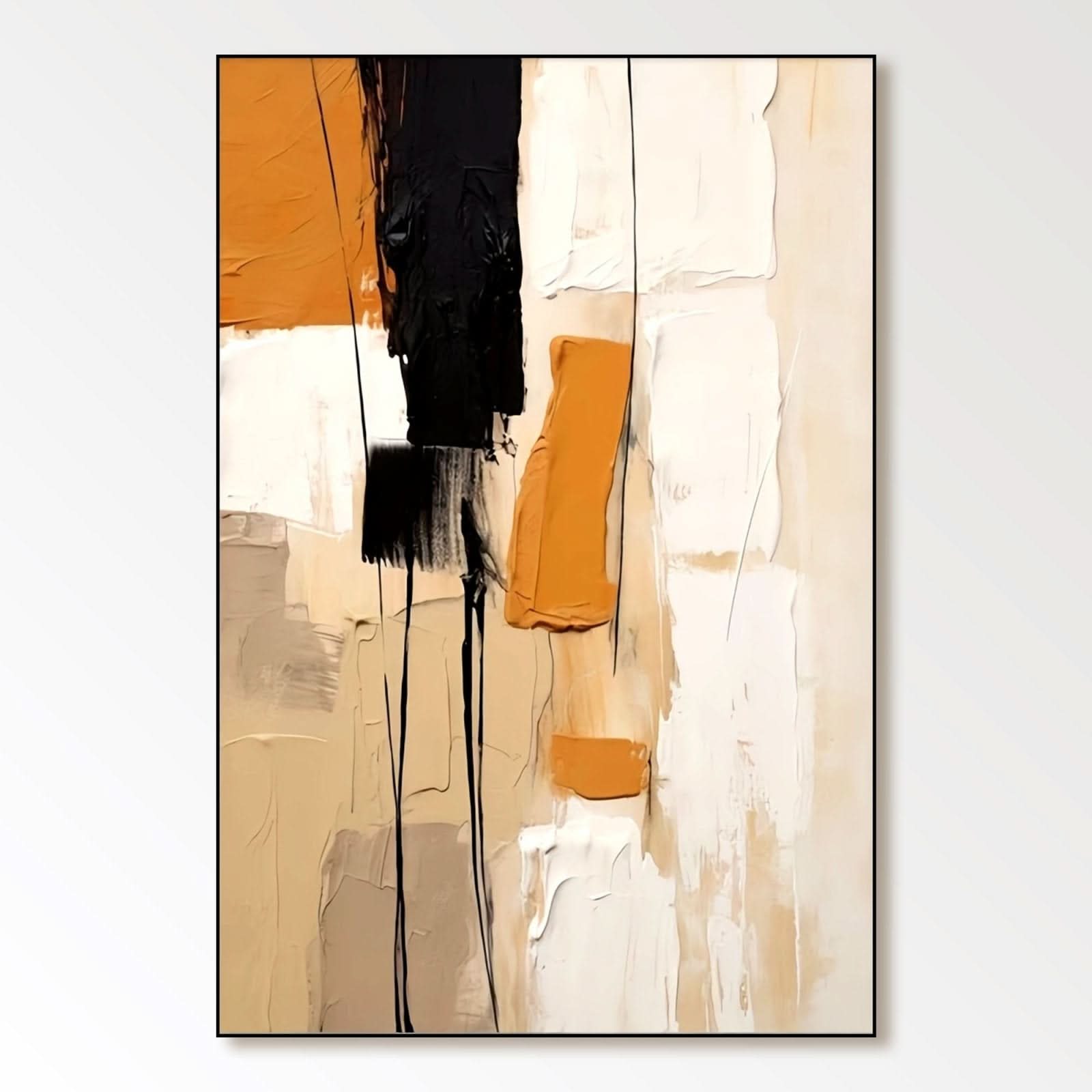 Abstract Plaster Painting "Solstice"