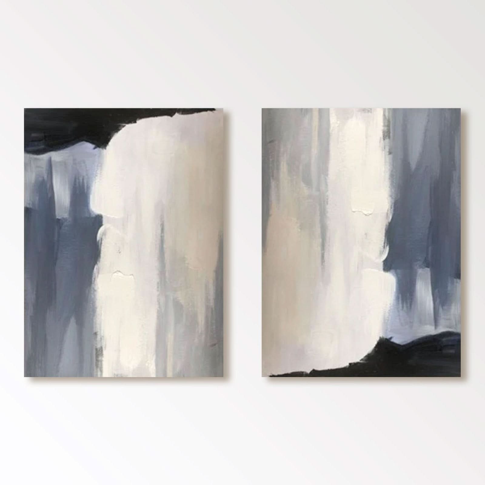 Abstract Painting "Brume"