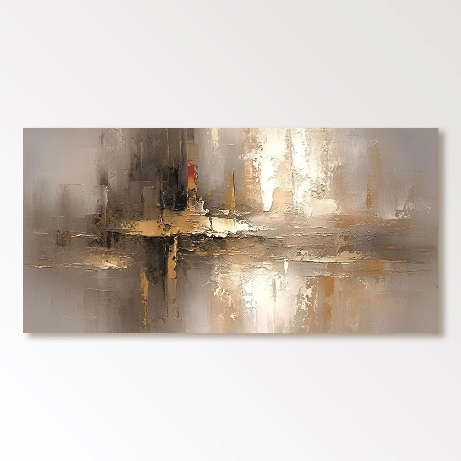 Abstract Plaster Art "Silent Dawn"